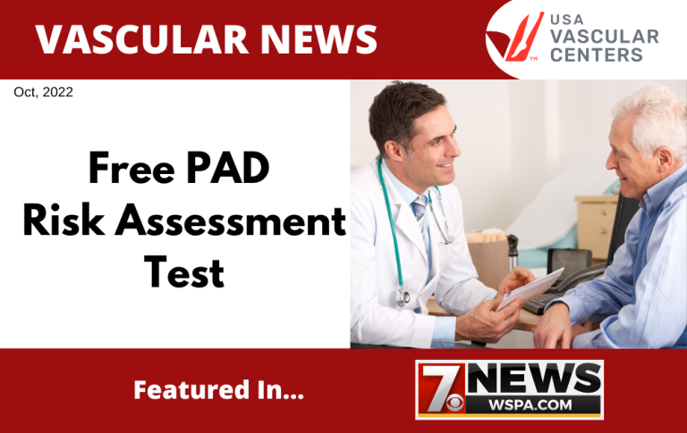 Free PAD Assessment Test Makes Headlines - PAD Treatment Centers | USA ...