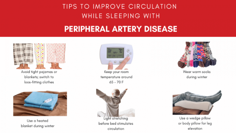 Best Sleeping Position for Peripheral Artery Disease (PAD)